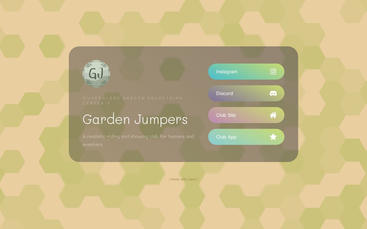 Garden Jumpers
